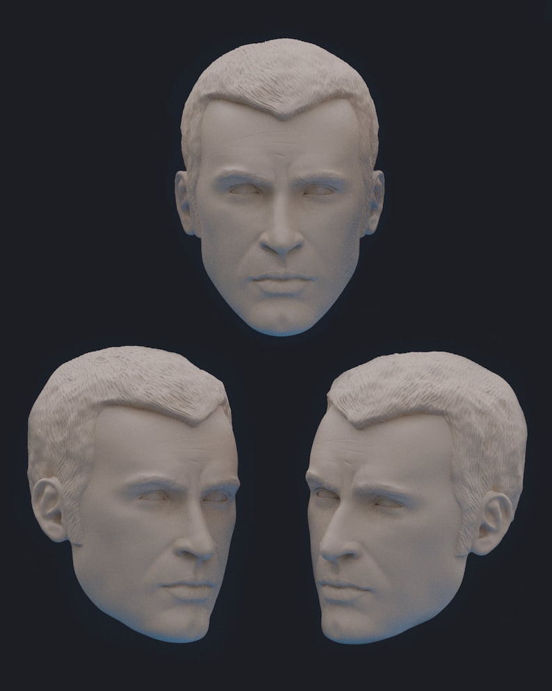 1/12 Custom 3D Modeled Head Sculpt .STL - Etsy