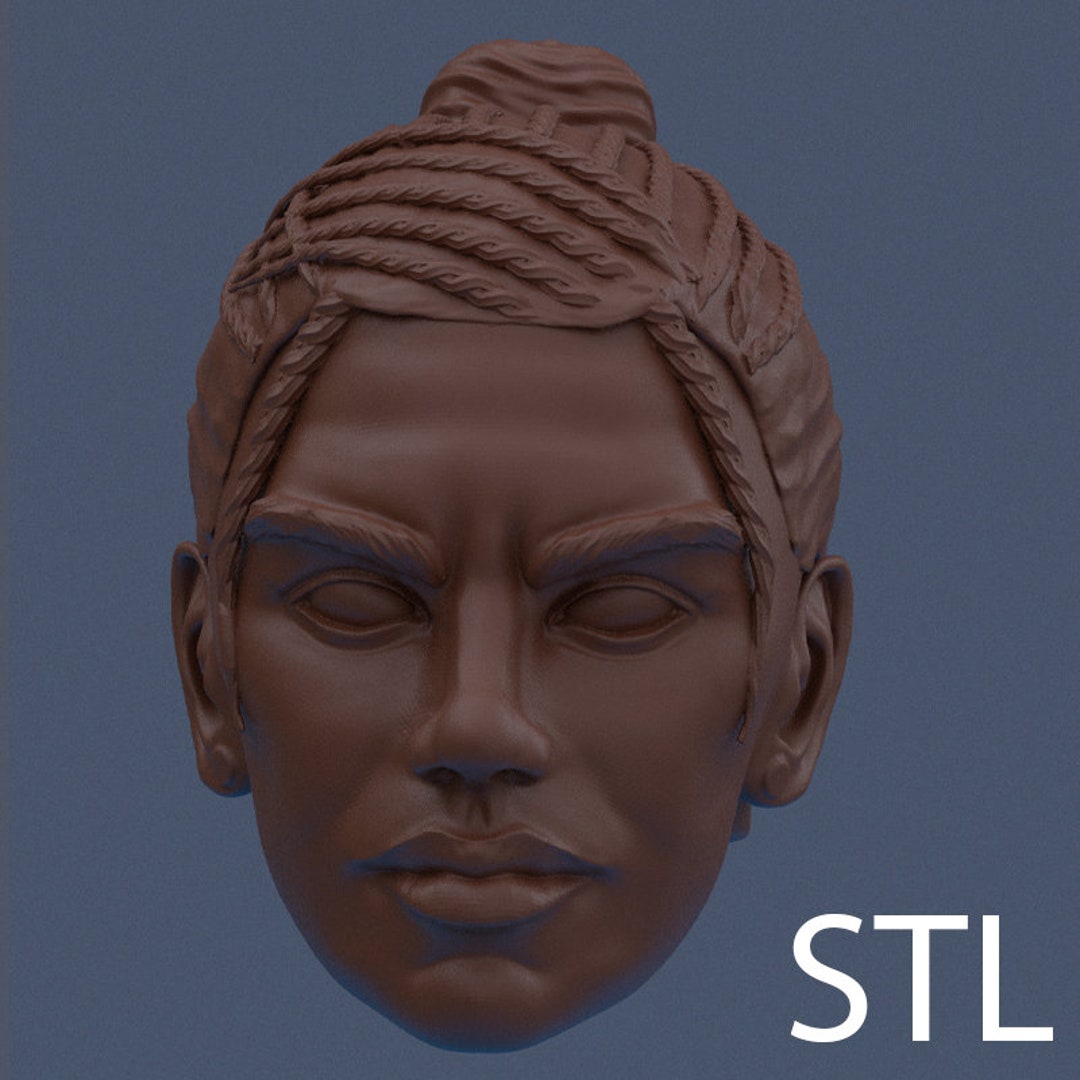 1/12 Custom 3D Modeled Head Sculpt .STL - Etsy
