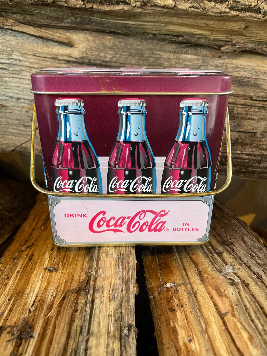 Vintage | Coca Cola | Decorative Small Tin | 6 Pack | Coca Cola ...