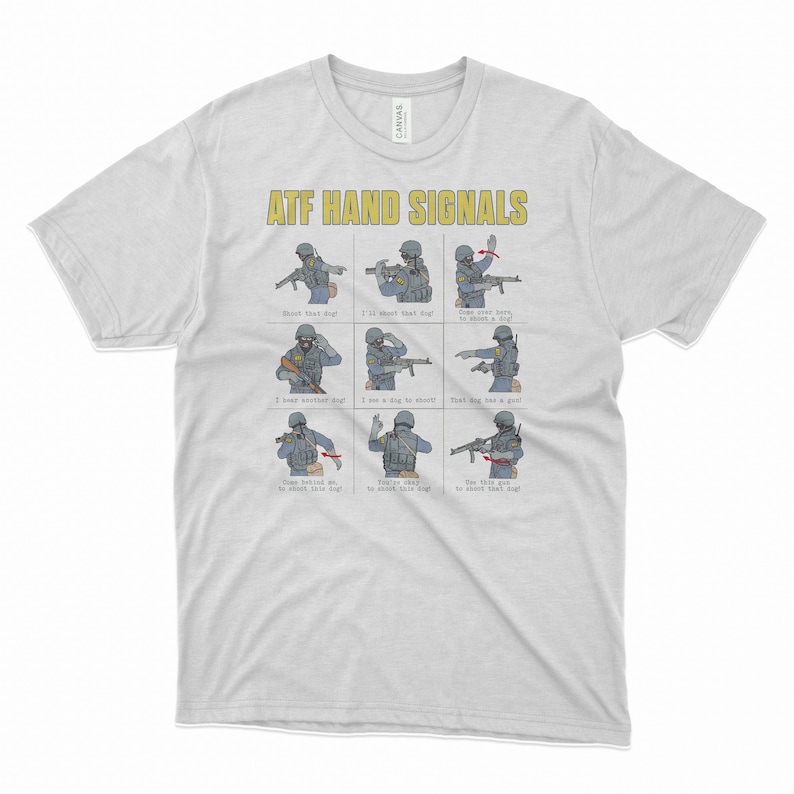 ATF Hand Signals - Etsy