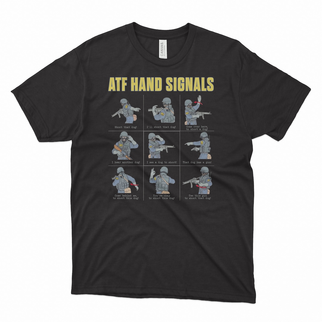 ATF Hand Signals - Etsy