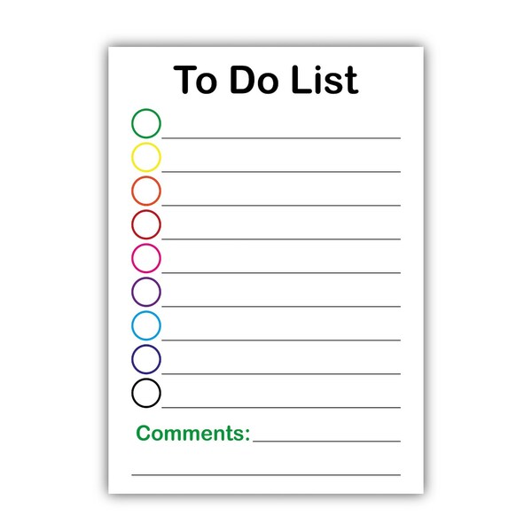 Erasable to Do List - Etsy