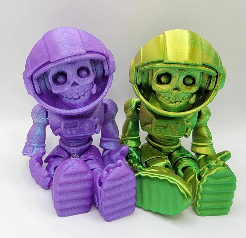 Articulated Skeleton Astronaut - Etsy