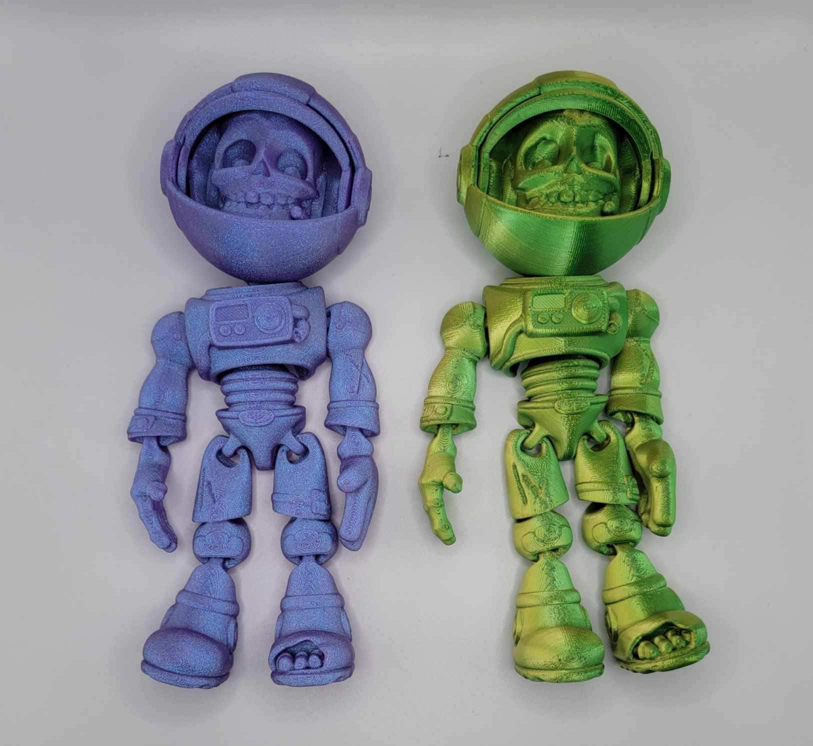 Articulated Skeleton Astronaut - Etsy