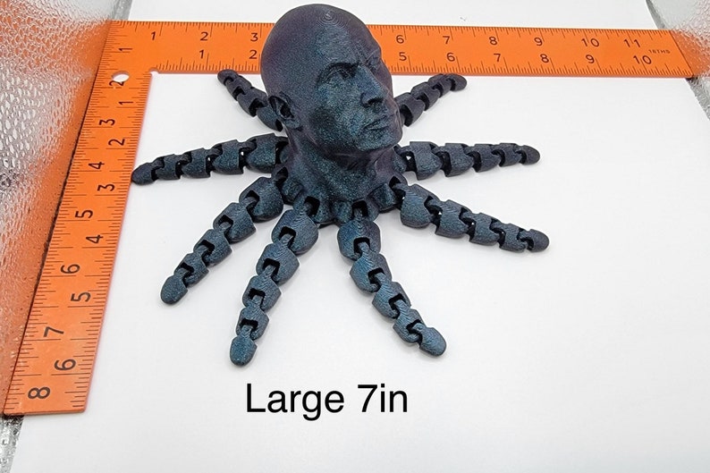 Rocktopus | the Rock | Fidget | Articulated - Etsy