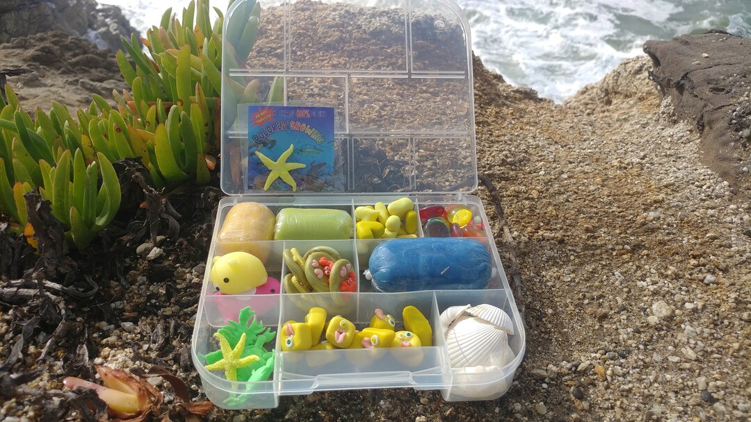 Yellow Monster Playdough Box - Etsy