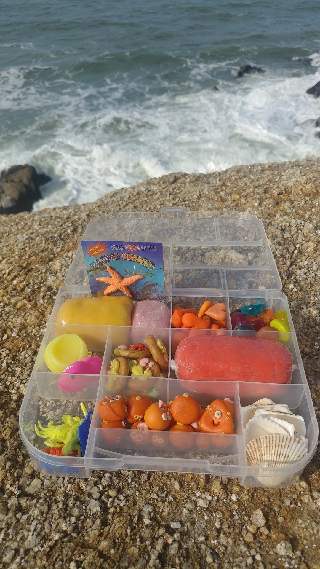 Orange Monster Play Dough Box - Etsy