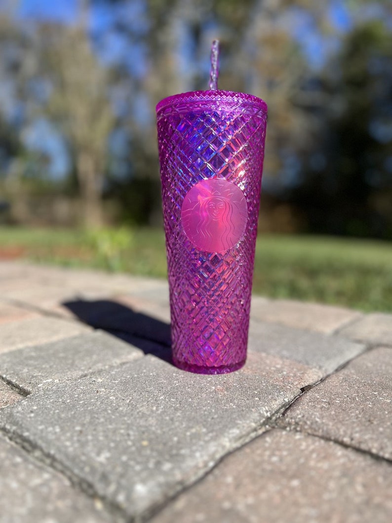 2023 New Starbucks Valentines Day Launch Purple Taffy Bejeweled Cold ...