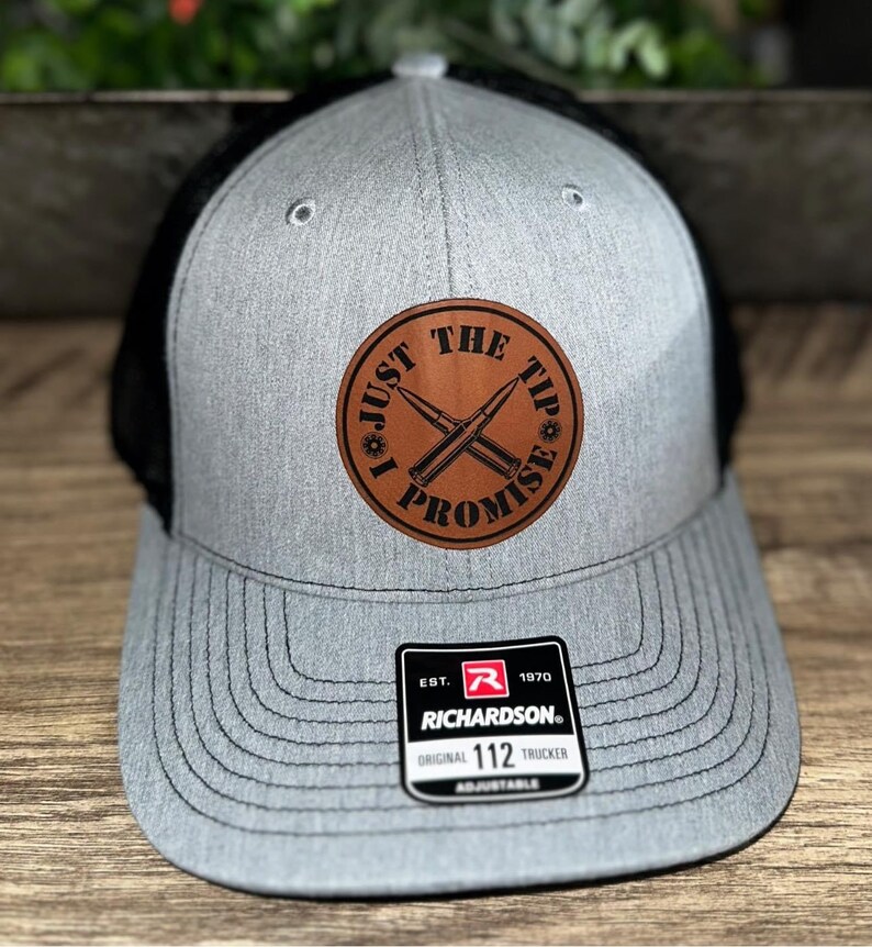 Just the Tip Richardson Leather Patch Hat - Etsy