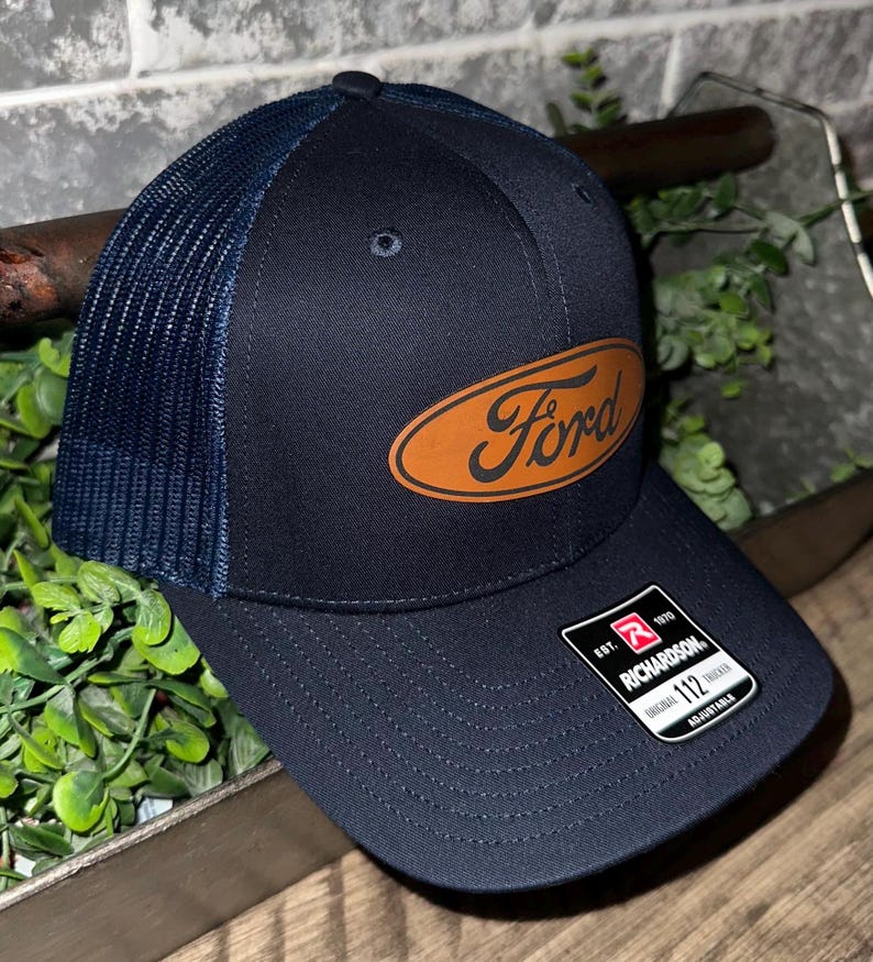 Richardson 112 Snapback Ford Patch Trucker Hat. - Etsy