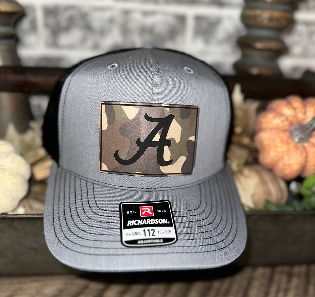 Richardson Camo Patch Alabama Hat - Etsy