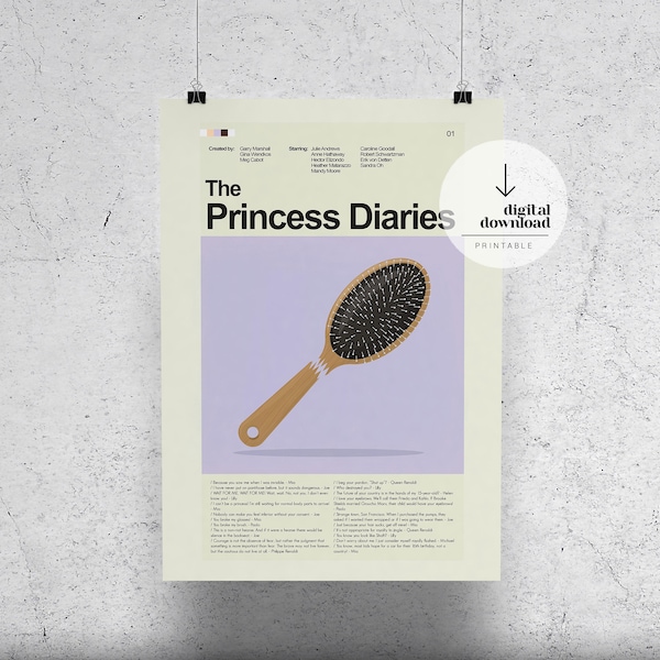 Princess Diaries Art - Etsy