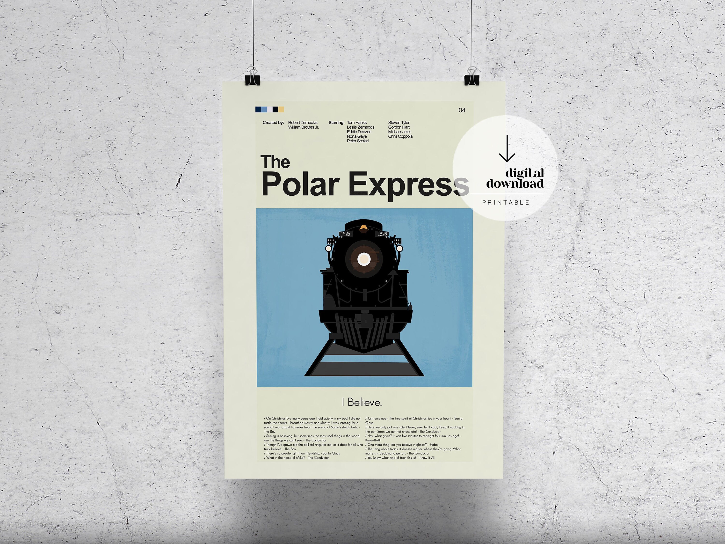 The Polar Express DIGITAL DOWNLOAD - Etsy