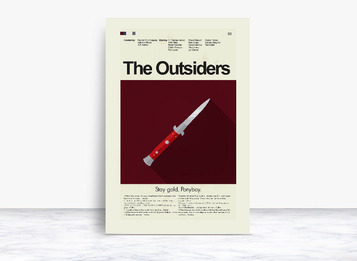The Outsiders | DIGITAL DOWNLOAD - Etsy