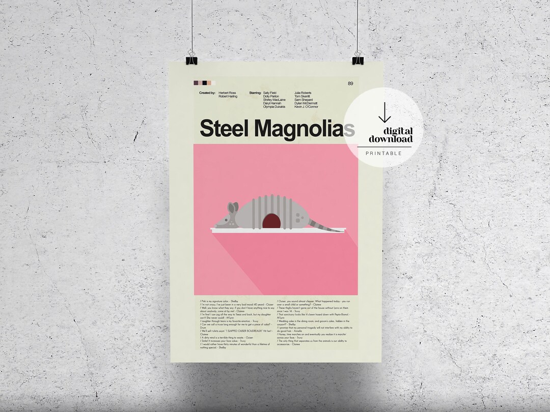 Steel Magnolias | DIGITAL DOWNLOAD - Etsy