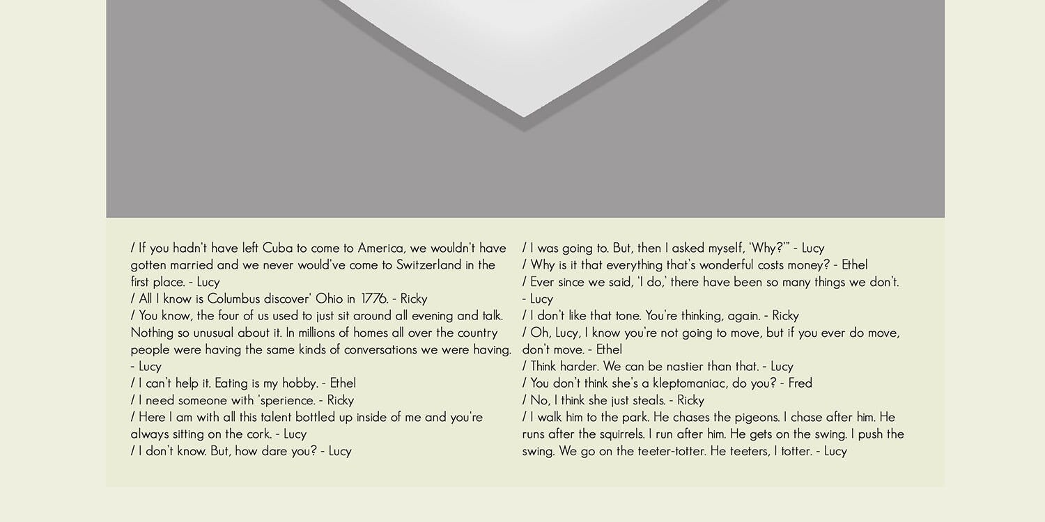 I Love Lucy | DIGITAL DOWNLOAD - Etsy