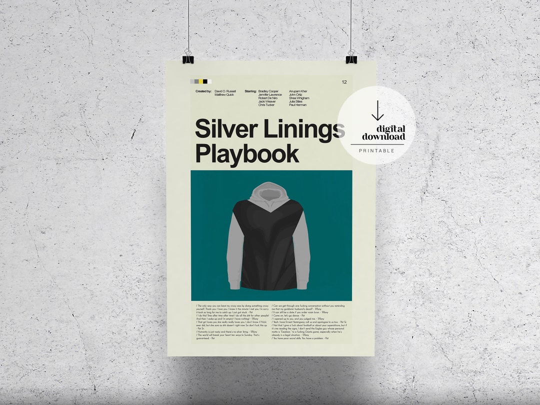 Silver Linings Playbook | DIGITAL DOWNLOAD - Etsy
