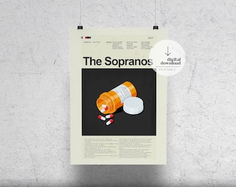 The Sopranos Main Characters Line Art - Digital PNG & Vector Files | TV ...