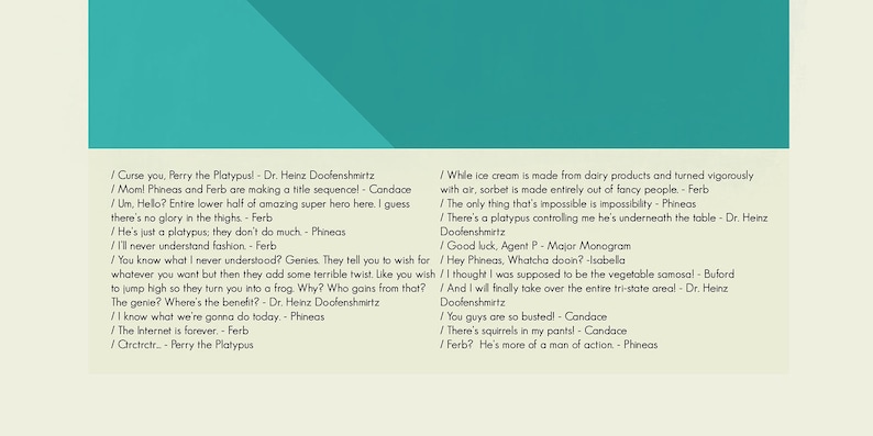 Phineas and Ferb | DIGITAL DOWNLOAD - Etsy