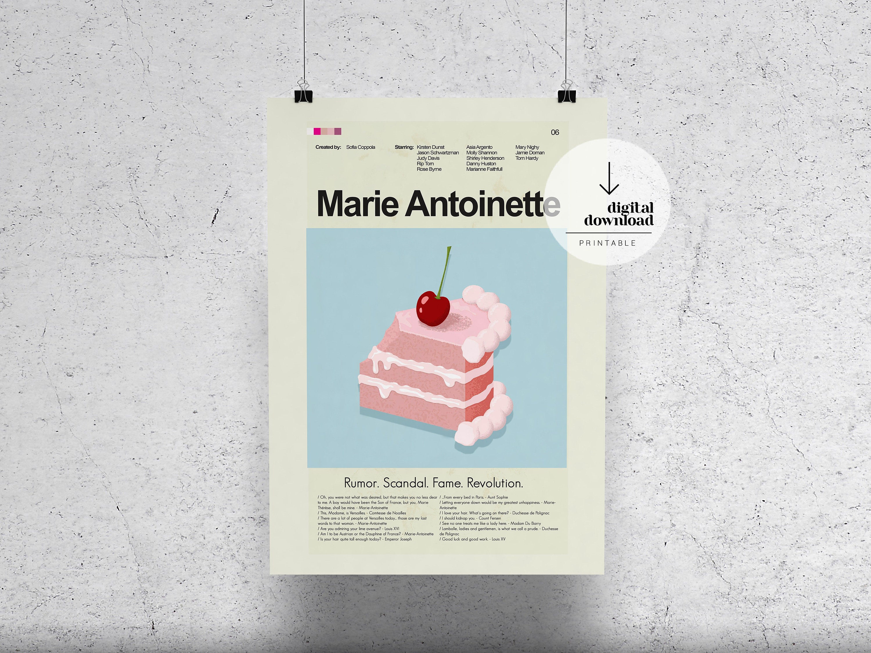 Marie Antoinette DIGITAL DOWNLOAD - Etsy