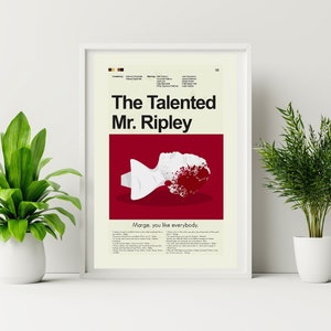 The Talented Mr. Ripley | DIGITAL DOWNLOAD - Etsy