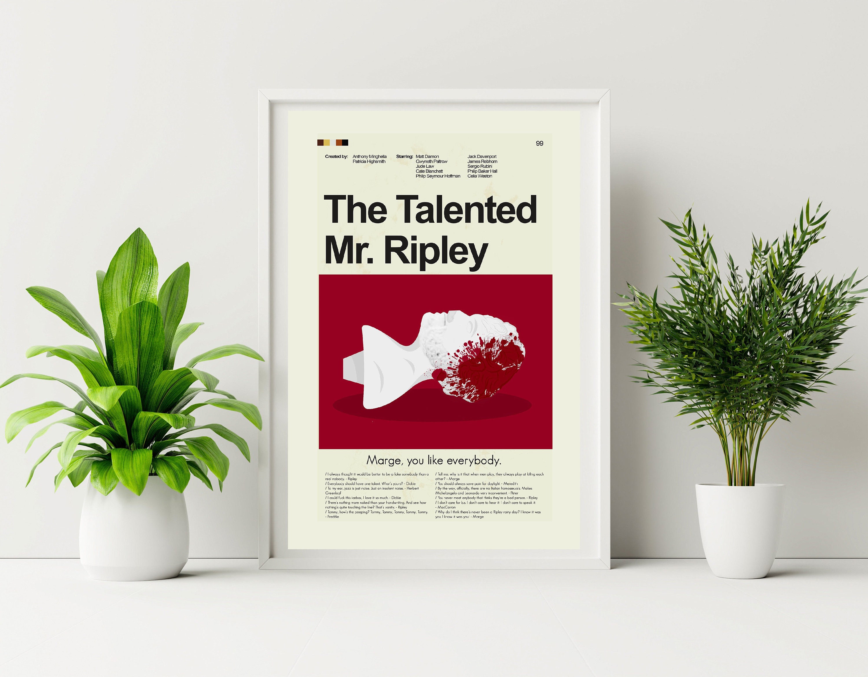 The Talented Mr. Ripley | DIGITAL DOWNLOAD - Etsy