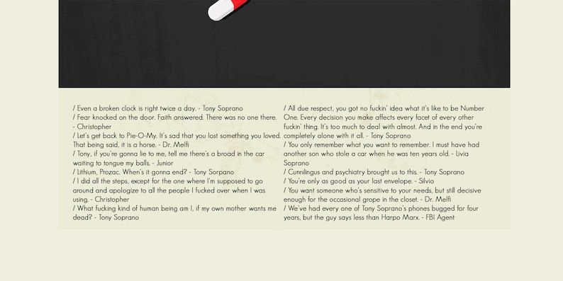 The Sopranos | DIGITAL DOWNLOAD - Etsy