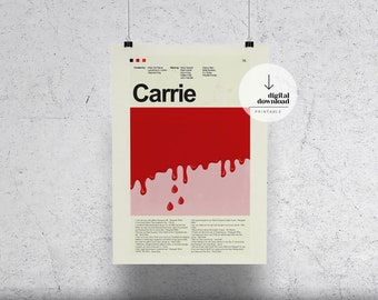 Carrie | Horror Movie SVG | Halloween Movie | Hollywood Villains ...