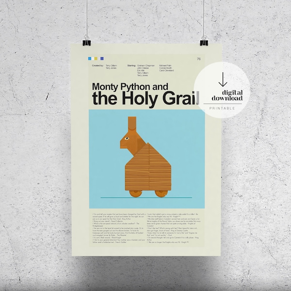 Monty Python Art - Etsy