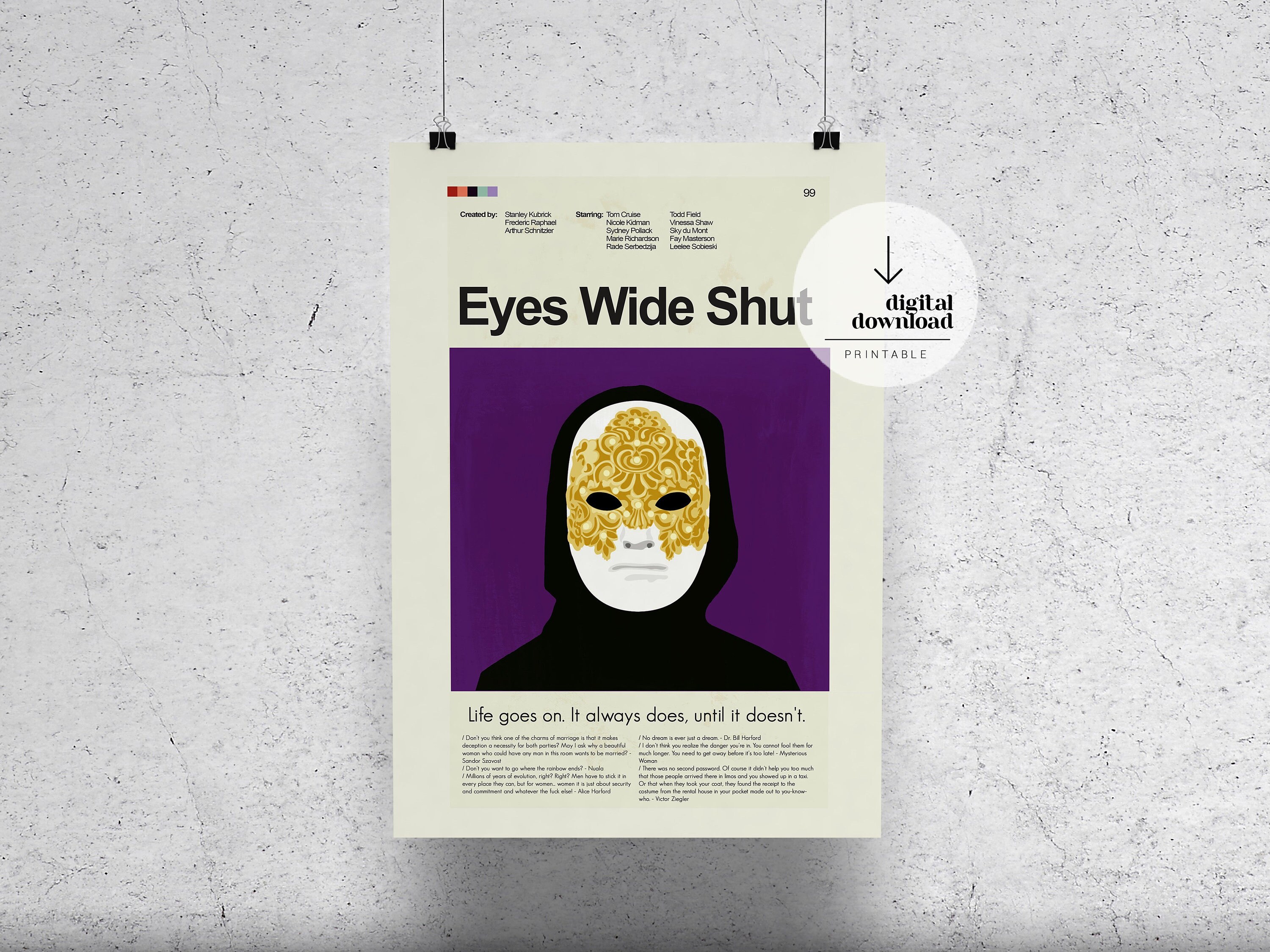 Eyes Wide Shut | DIGITAL DOWNLOAD - Etsy