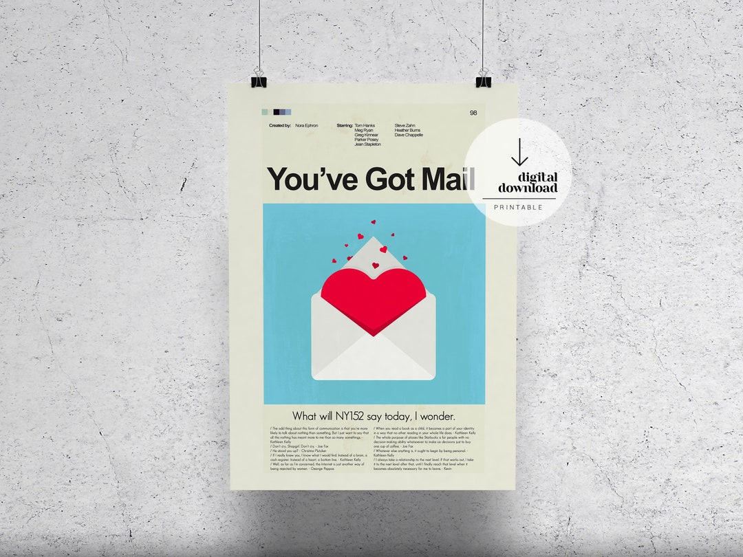 You've Got Mail | DIGITAL DOWNLOAD - Etsy