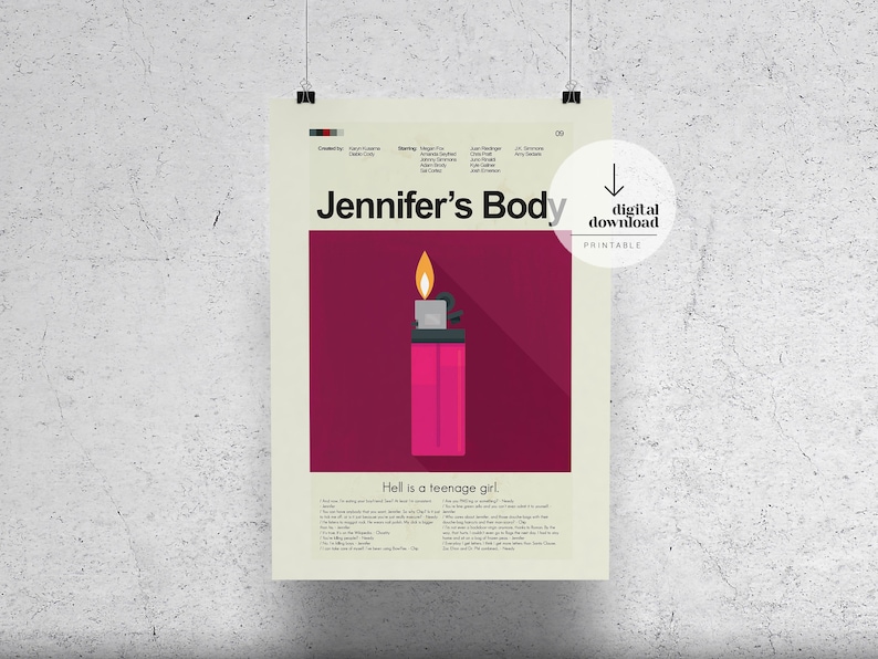 Jennifer's Body | DIGITAL DOWNLOAD - Etsy