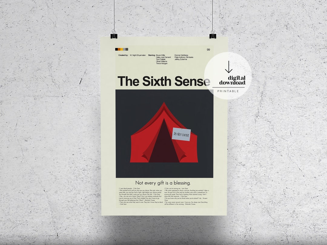 The Sixth Sense | DIGITAL DOWNLOAD - Etsy