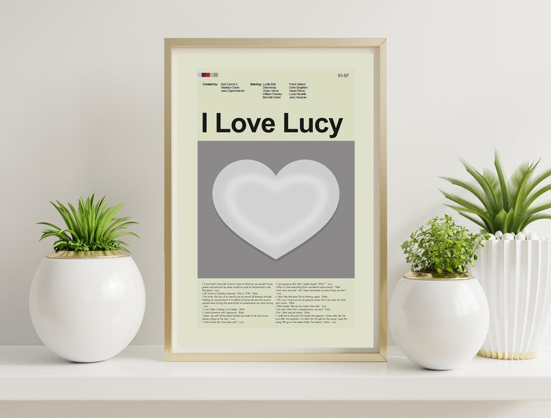 I Love Lucy DIGITAL DOWNLOAD - Etsy