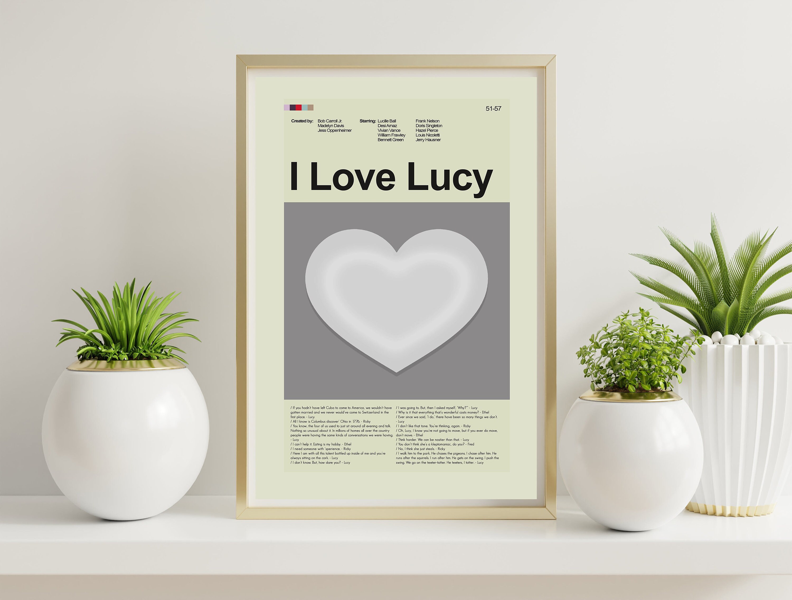 I Love Lucy DIGITAL DOWNLOAD - Etsy