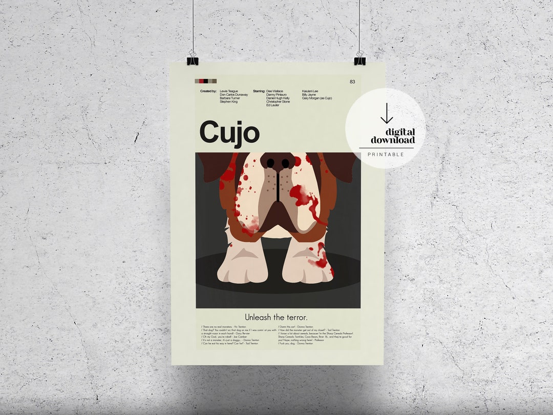 Cujo | DIGITAL DOWNLOAD - Etsy