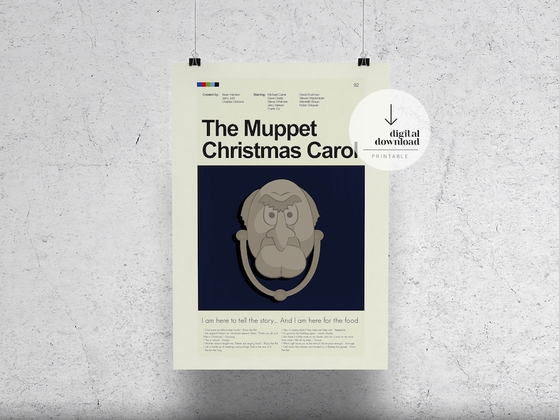 The Muppet Christmas Carol | DIGITAL DOWNLOAD - Etsy