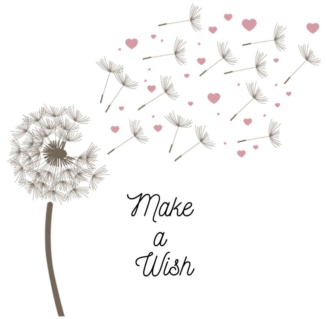 Make a Wish Dandelion Instant Download PNG - Etsy