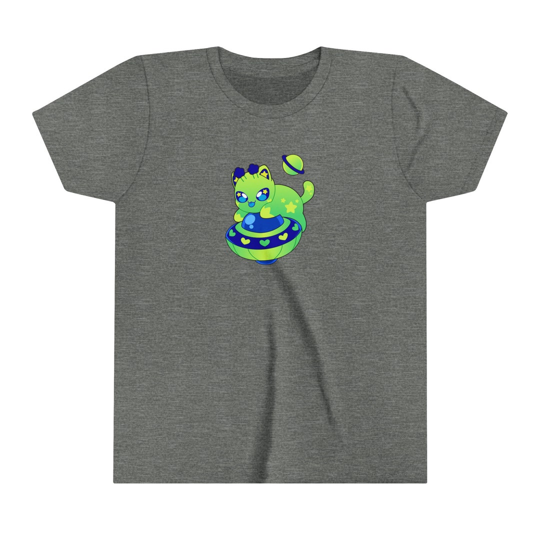 Aphmau Meemeow Alien Cat Youth Short Sleeve Tee - Etsy