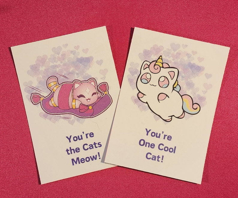 Aphmau Meemeow Valentine's Day Cards Download and Print PDF Files ...