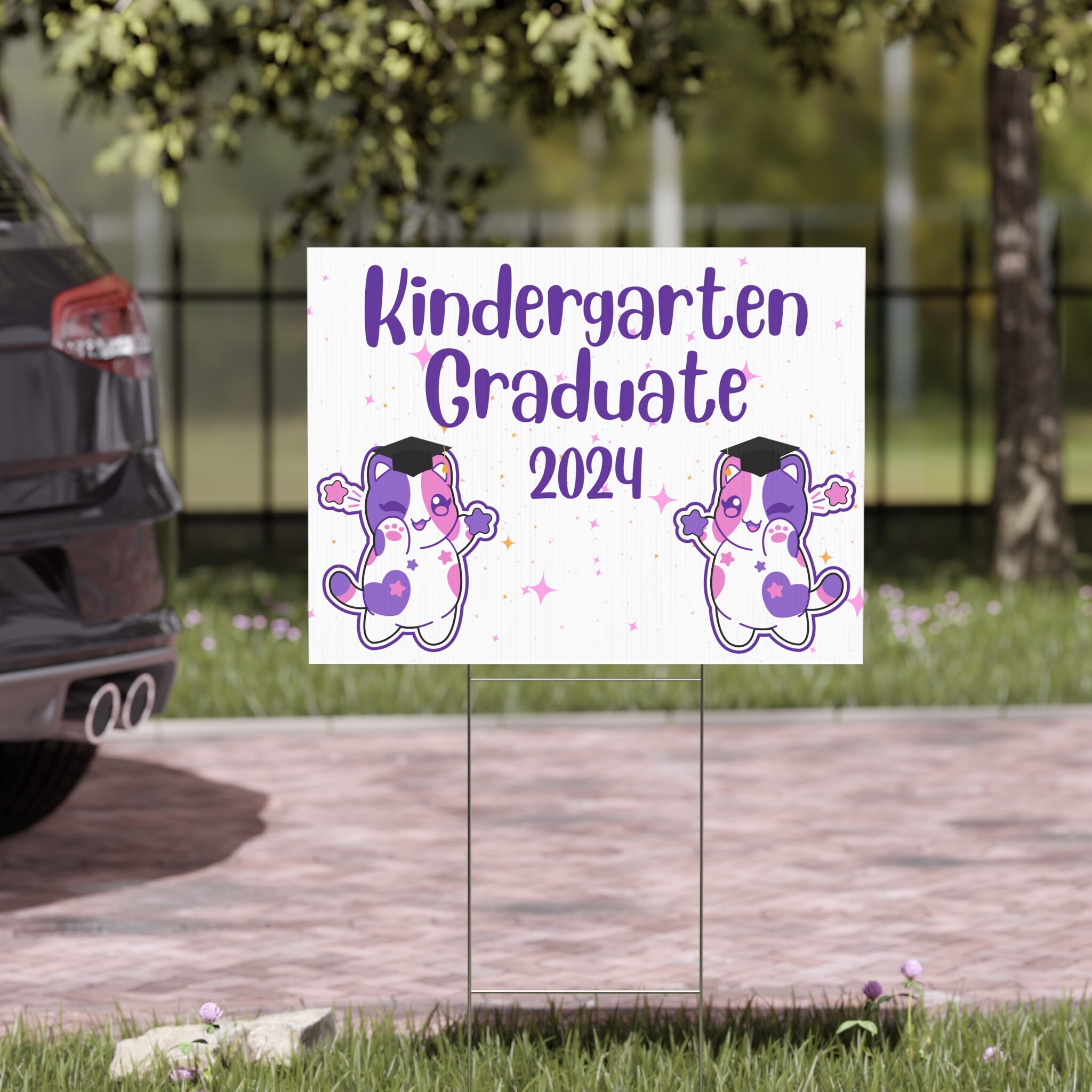 Aphmau Meemeow Kindergarten Graduate 2024 Yard Sign - Etsy