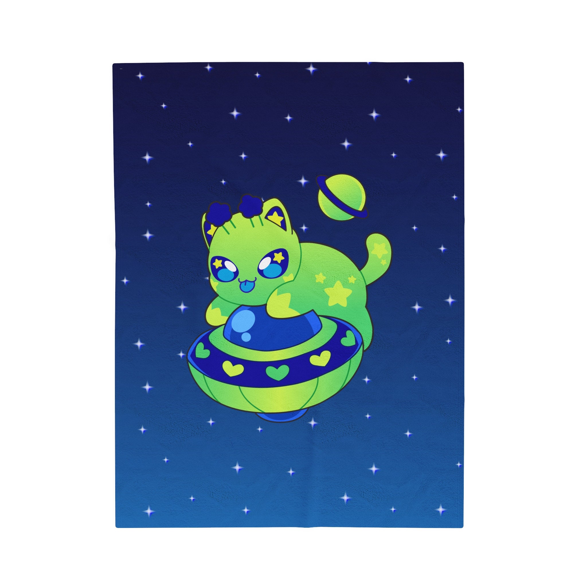 Aphmau Meemeow Alien Cat Velveteen Plush Blanket - Etsy