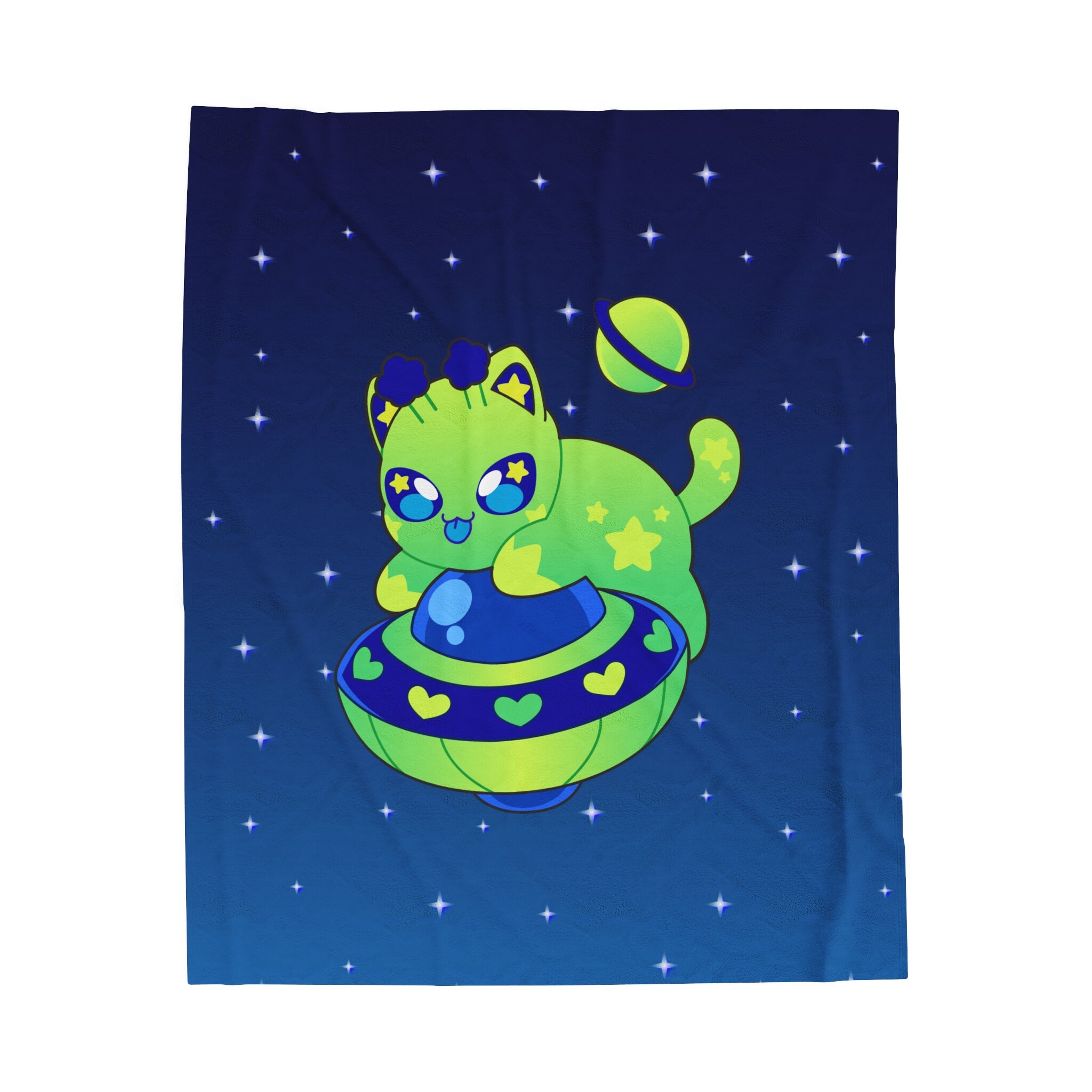 Aphmau Meemeow Alien Cat Velveteen Plush Blanket - Etsy
