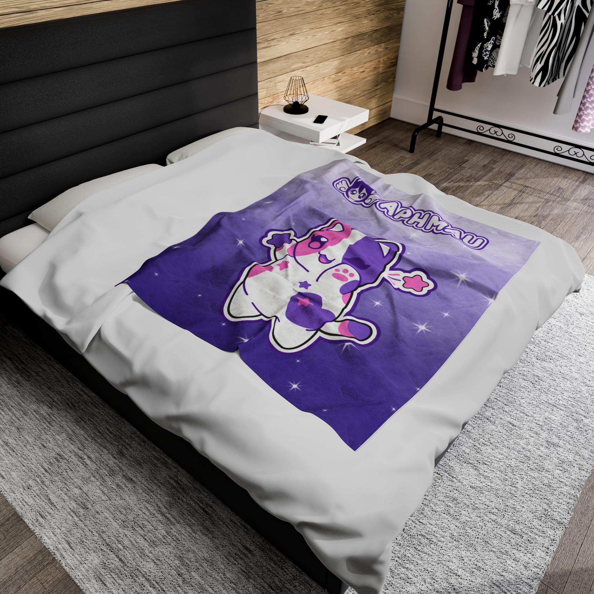 Aphmau Meemeow Velveteen Plush Blanket - Etsy