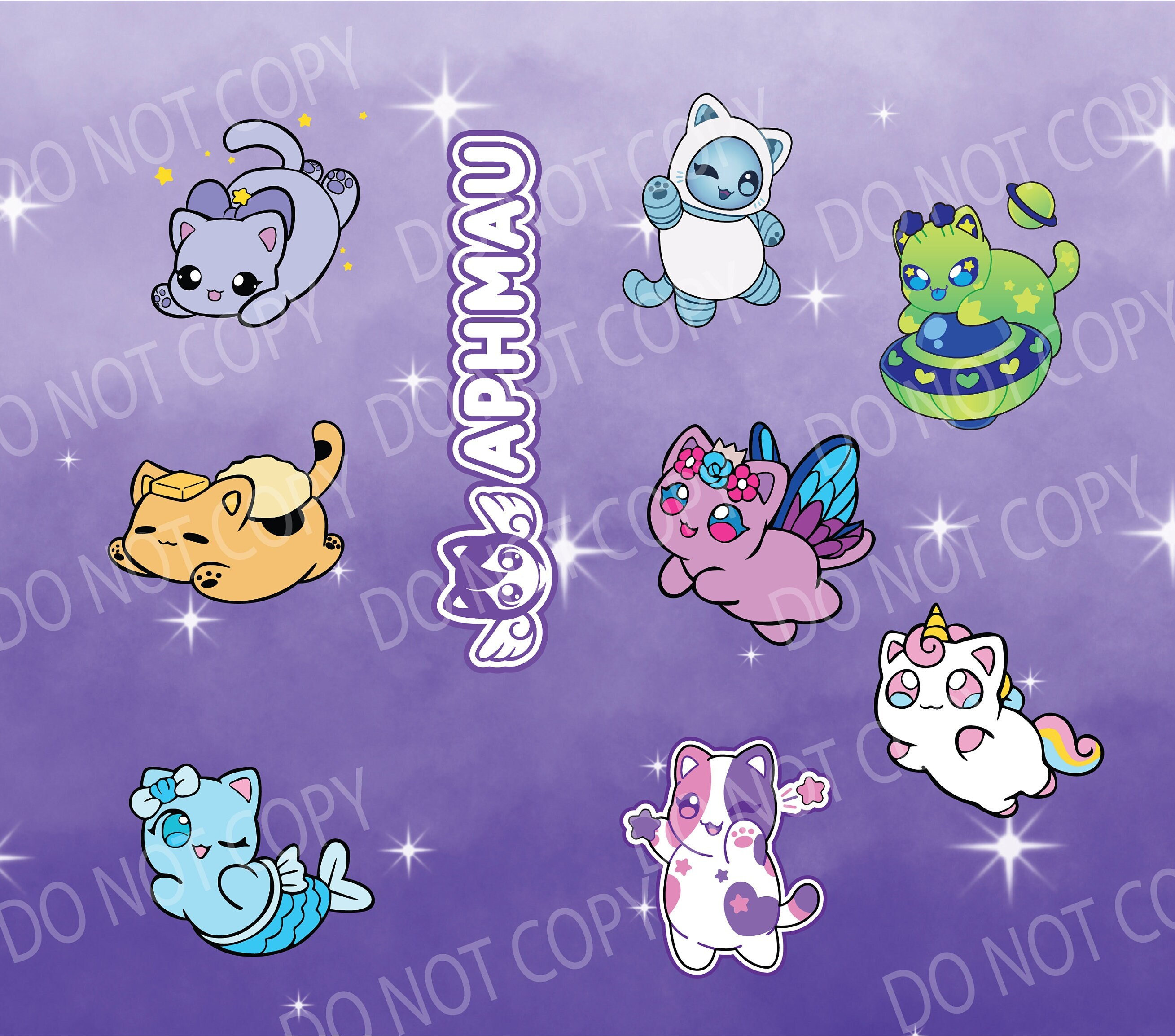 Aphmau Meemeow Tumbler Wrap PNG - Etsy