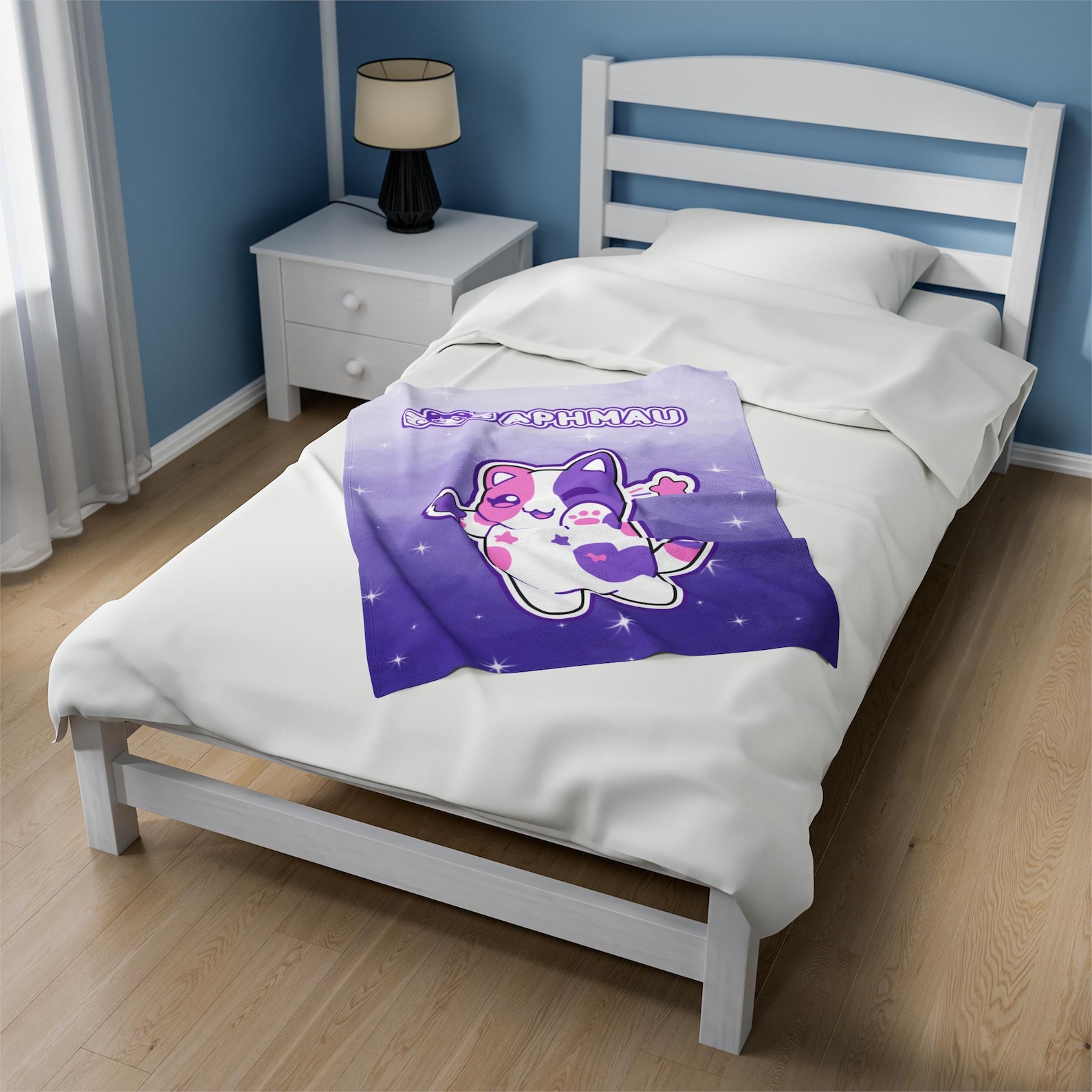 Aphmau Meemeow Velveteen Plush Blanket - Etsy