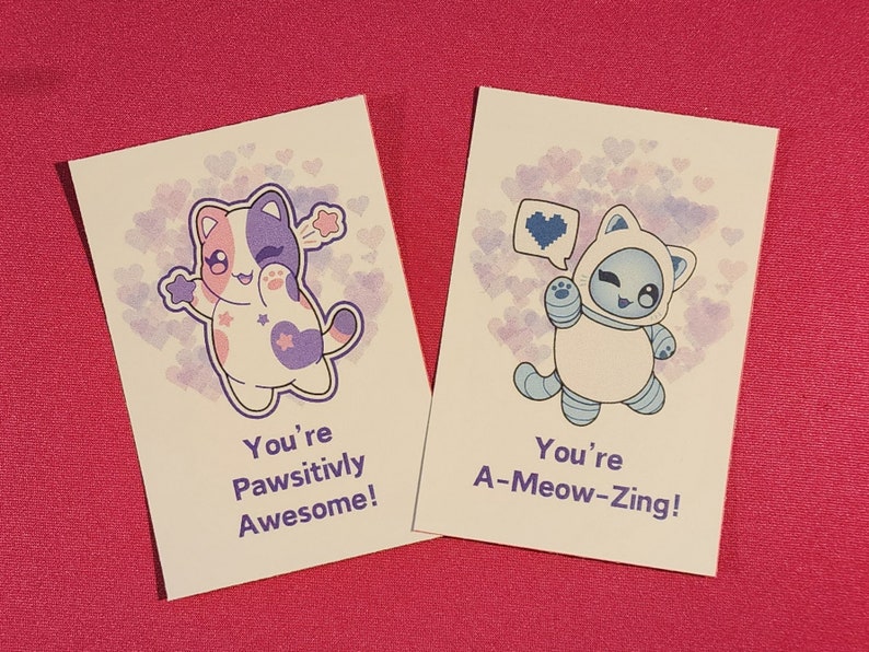 Aphmau Meemeow Valentine's Day Cards Download and Print PDF Files ...