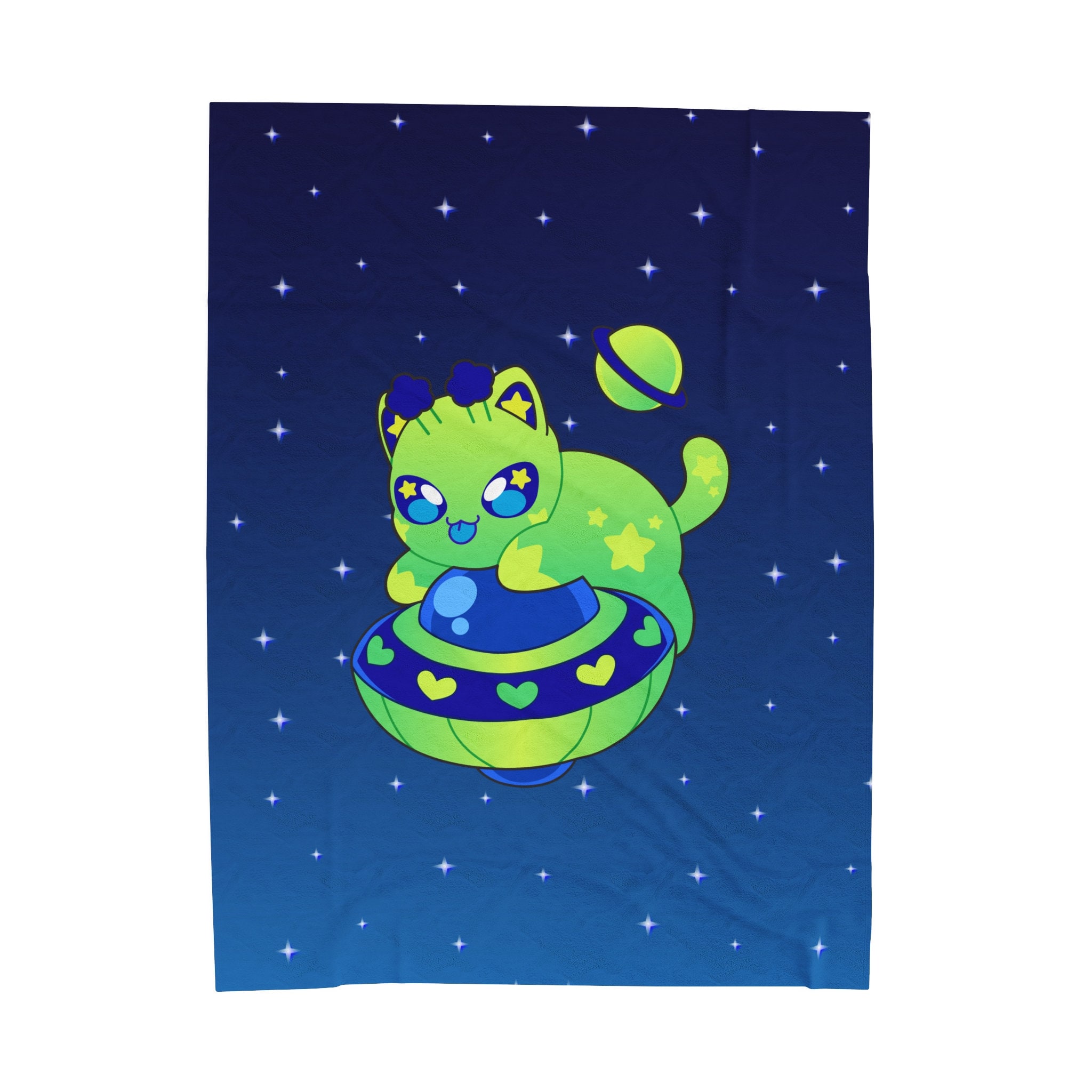 Aphmau Meemeow Alien Cat Velveteen Plush Blanket - Etsy