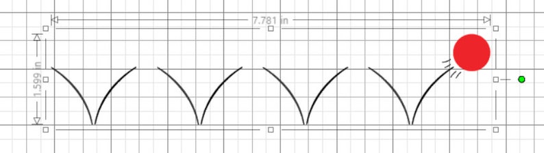 Red Bouncing Ball PNG Border - Etsy