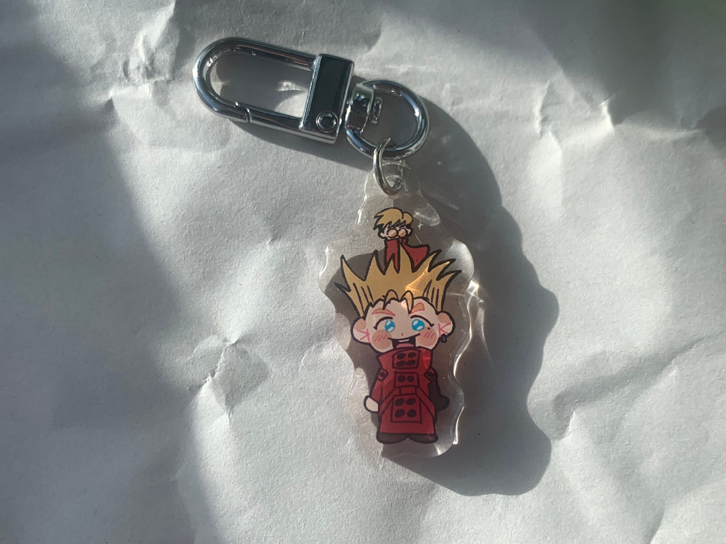 Trigun Vash the Stampede Epoxy Keychain Charm - Etsy